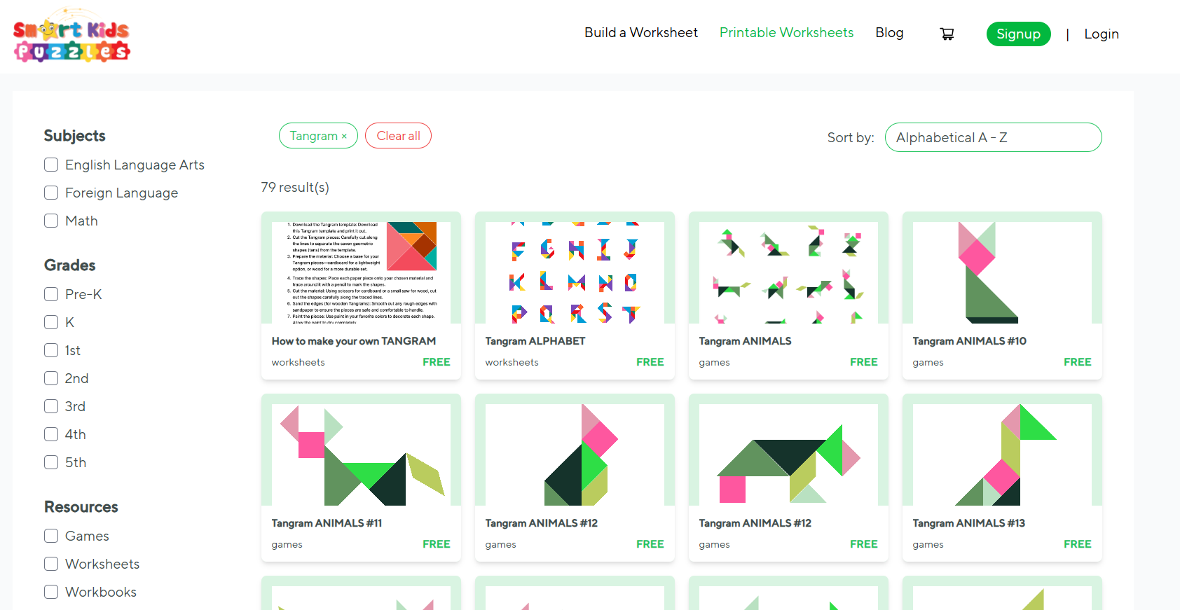 SmartKidsPuzzles | Making Your Own DIY Tangram Set